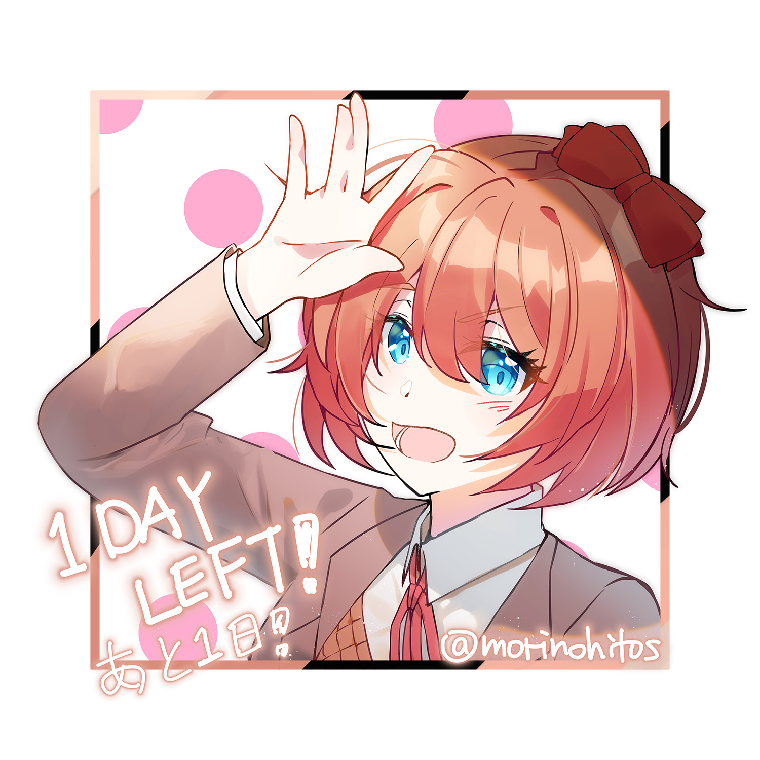 [同人] DDLC心跳文学社 Plus 还有几小时就发售啦，发一下画的倒计时同人图 NGA玩家社区