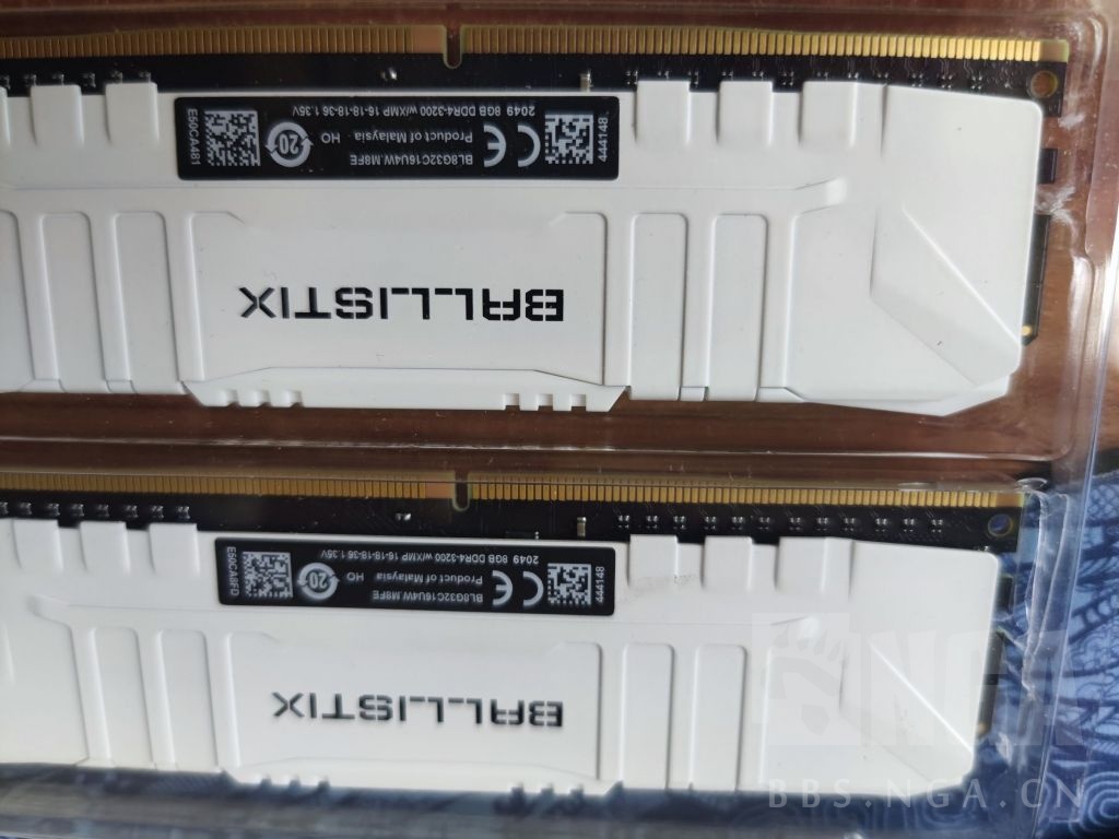 [电脑硬件] 470出英睿达 c9bjz 3200内存 8x2套条 非连号(已出) NGA玩家社区