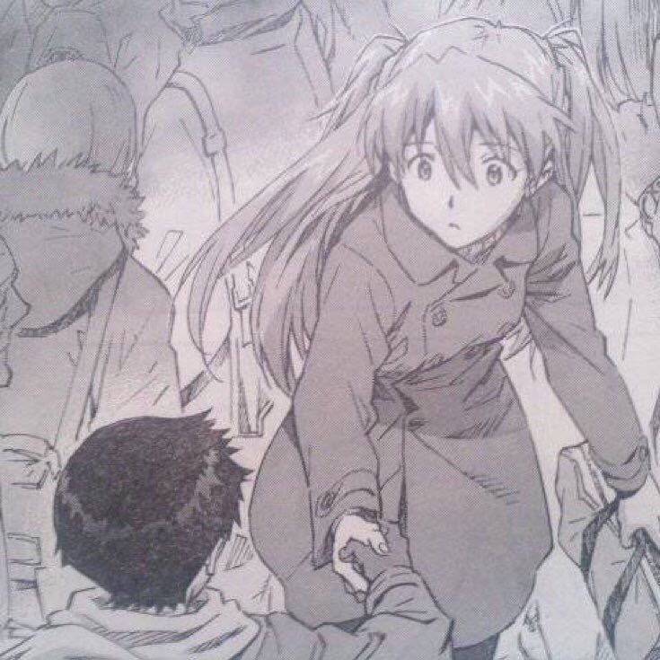 感觉eva还是漫画版的结局最好啊，还是贞本义行最懂eva… 178