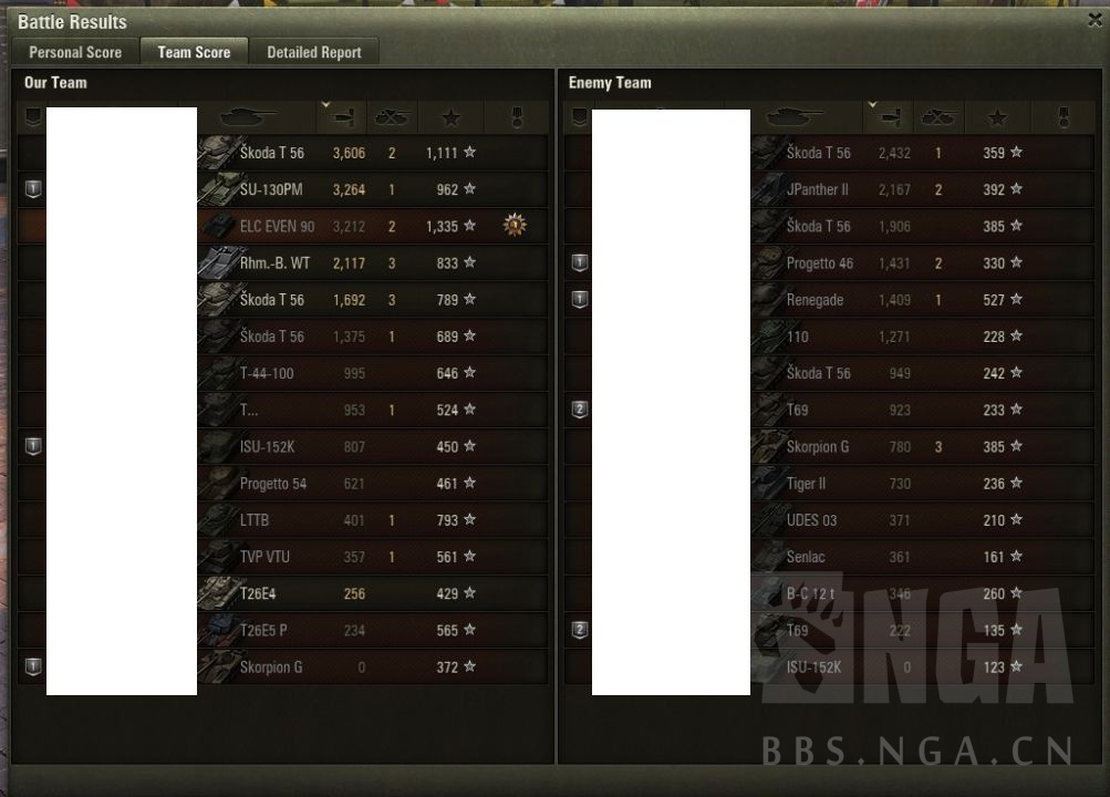 之前置换把t34换了elc是不是血亏 NGA玩家社区
