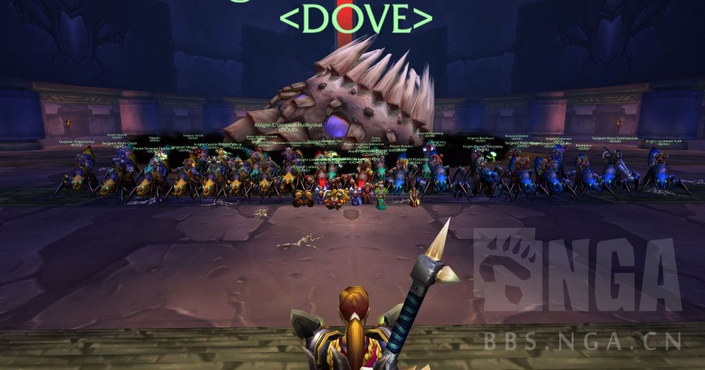 [欧服][PVP][Earthshaker][联盟][TBC怀旧服]《DOVE》燃烧远征集结！征战P2！ NGA玩家社区