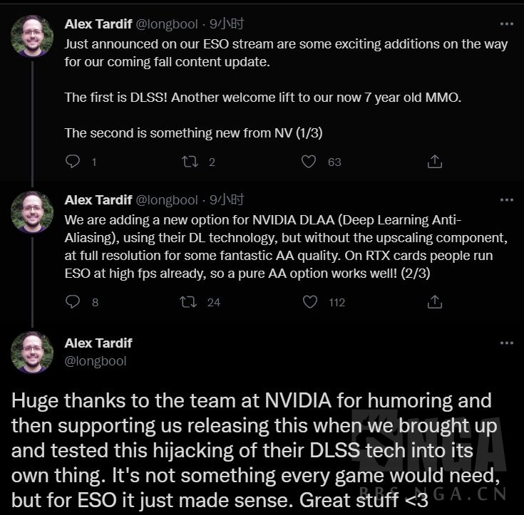 深度学习抗锯齿DLAA (原生分辨率的dlss)终于来了 NGA玩家社区