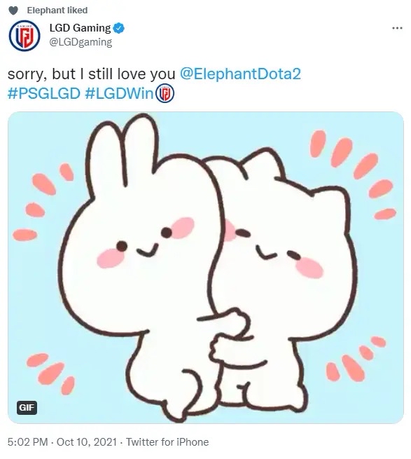 LGD：对不起，但我还是爱你，小象… NGA玩家社区