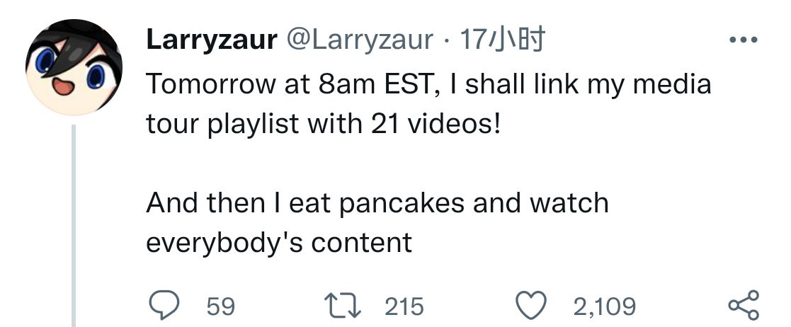 [6_0氵]今晚9点钟larryzaur将发布他mediatour的整整21个视频 NGA玩家社区