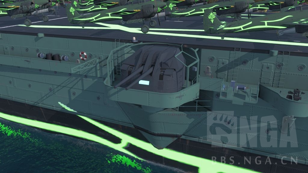 [战舰涂装mod]ARP白龙_雾岛 追加高雄、大和配色 178