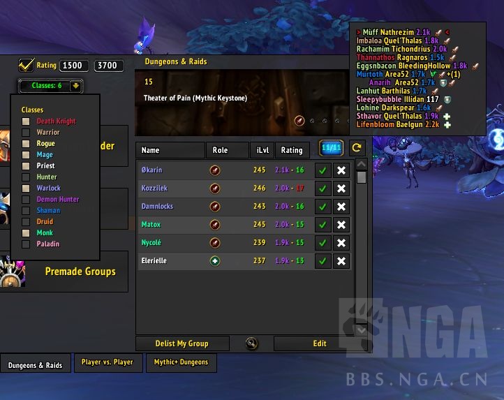 [搬运] 系统自带集合石增强WA LFG Mythic Plus Detail NGA玩家社区