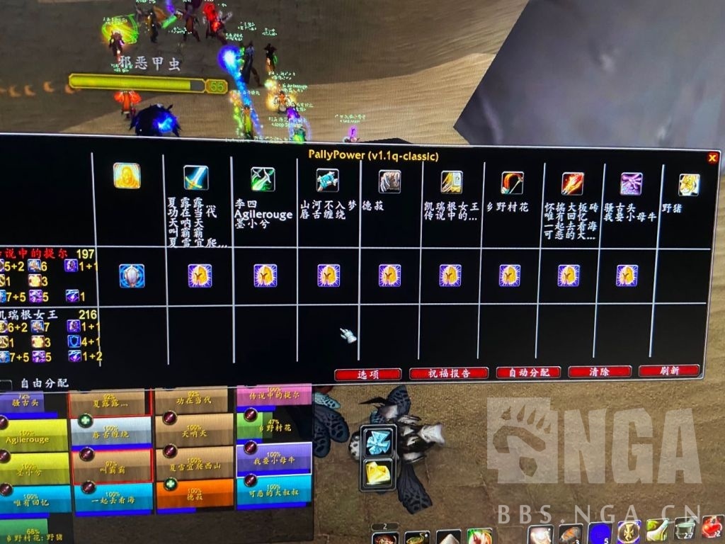 [插件/宏/工具] pallypower 插件问题 NGA玩家社区