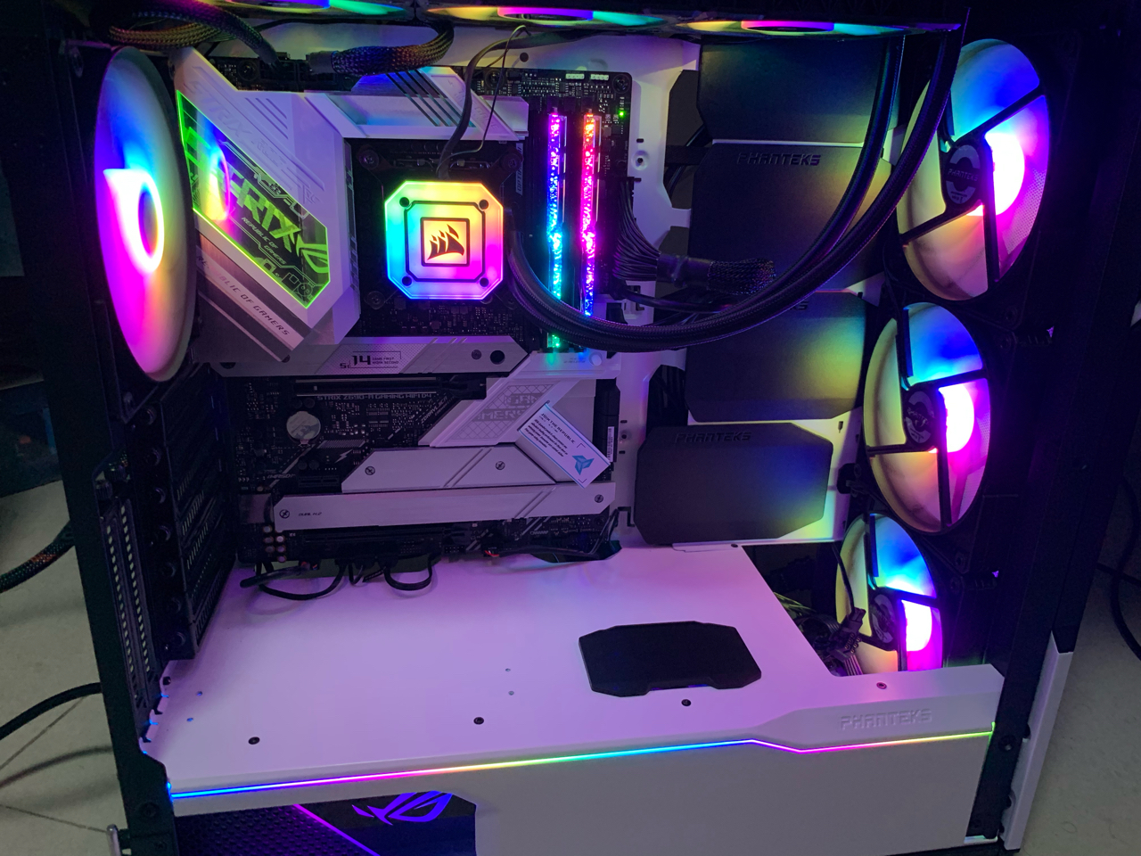 求救，p500a送的agrb风扇怎么连接 NGA玩家社区