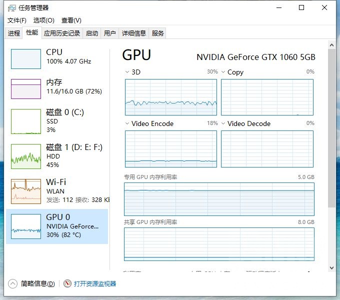 I5-8600K CPU占用率100% NGA玩家社区