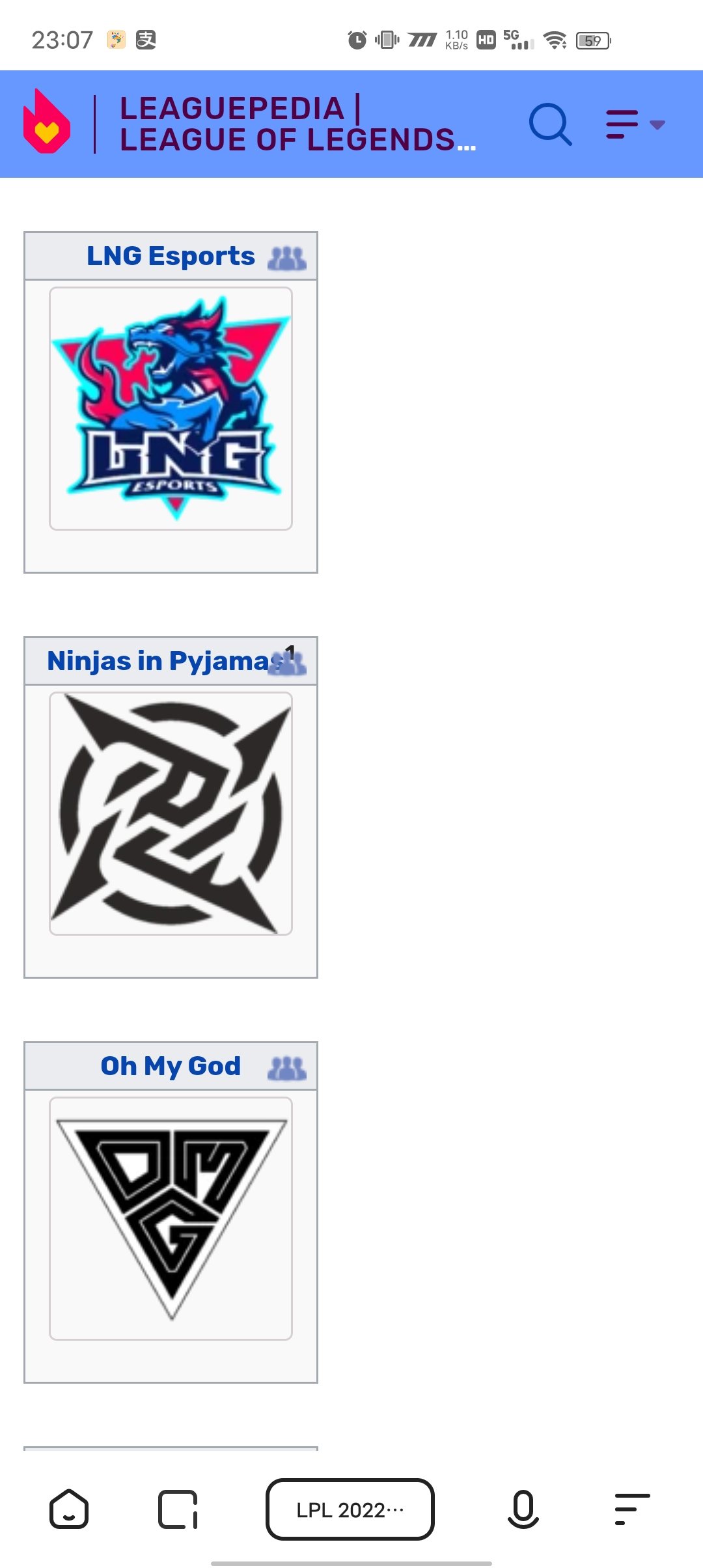 [赛事数据]一些新赛季队标 BLG WBG AL NGA玩家社区