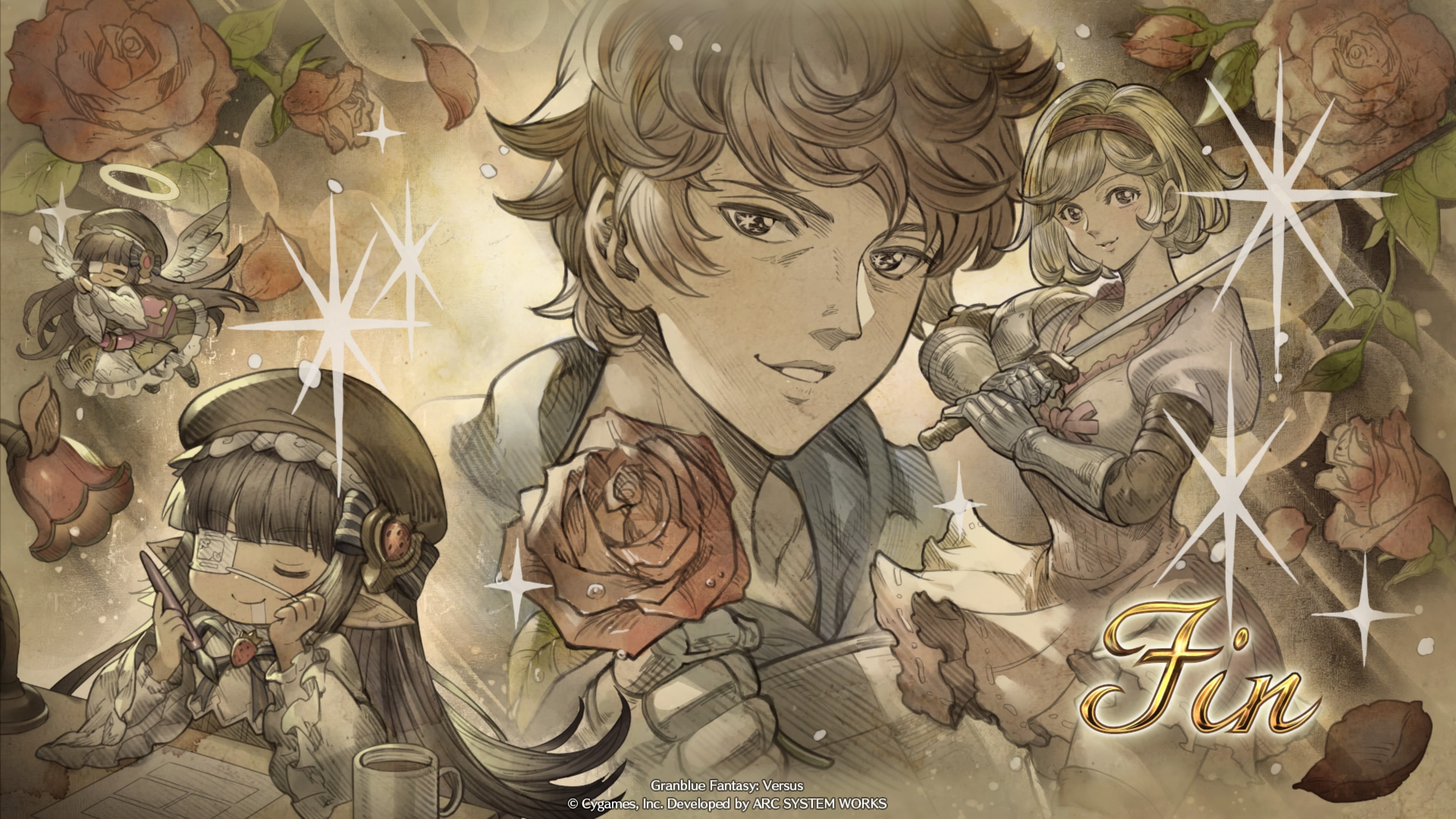 [Versus] [闲聊杂谈] gbvs本次更新的3张单人模式结局图 NGA玩家社区