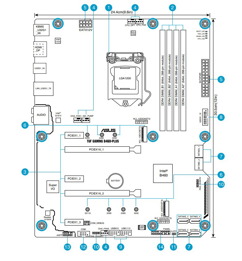 各位德华彦祖们，华硕TUF GAMING B460-PIUS主板上是不是没有5V3pin接口啊 NGA玩家社区