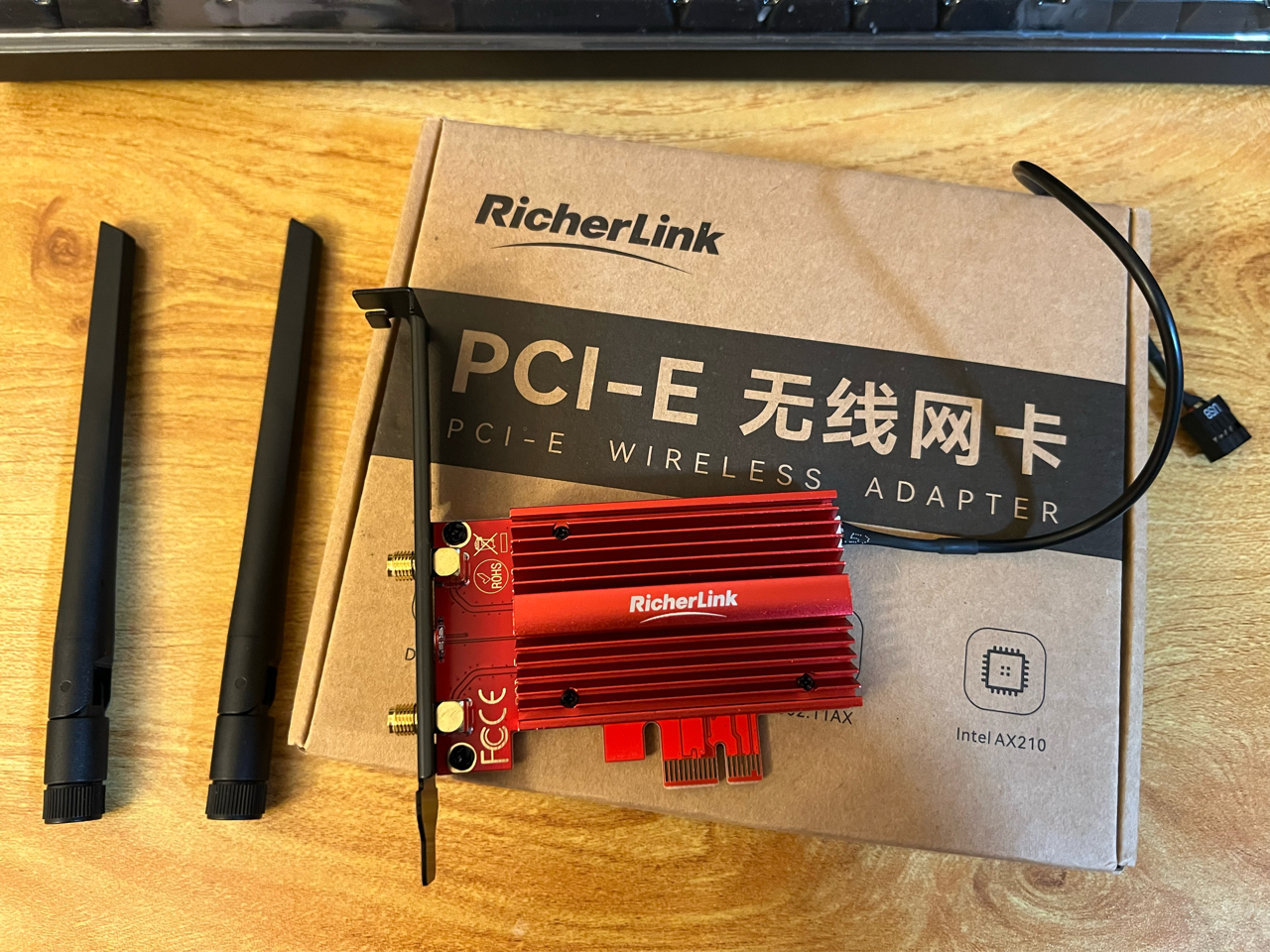 出台式机AX210无线网卡，关联AX200 NGA玩家社区