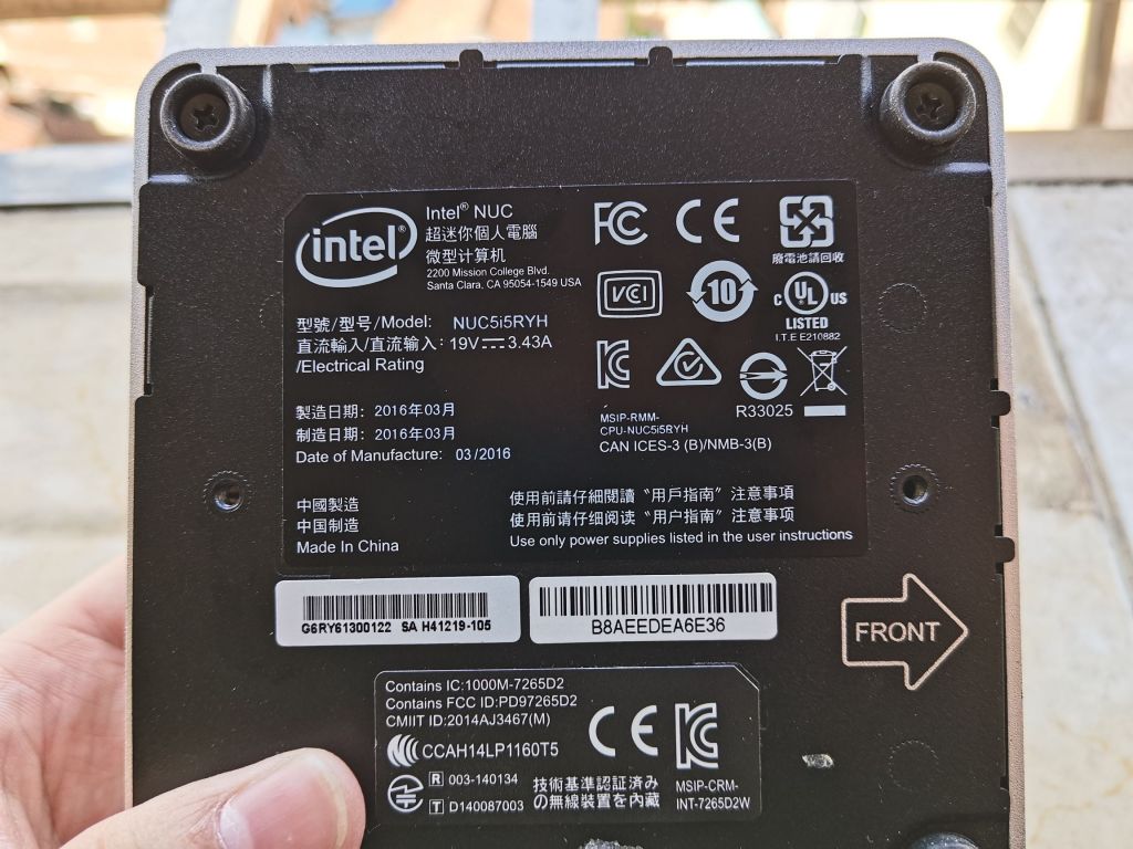 出一台自用的NUC主机 NGA玩家社区