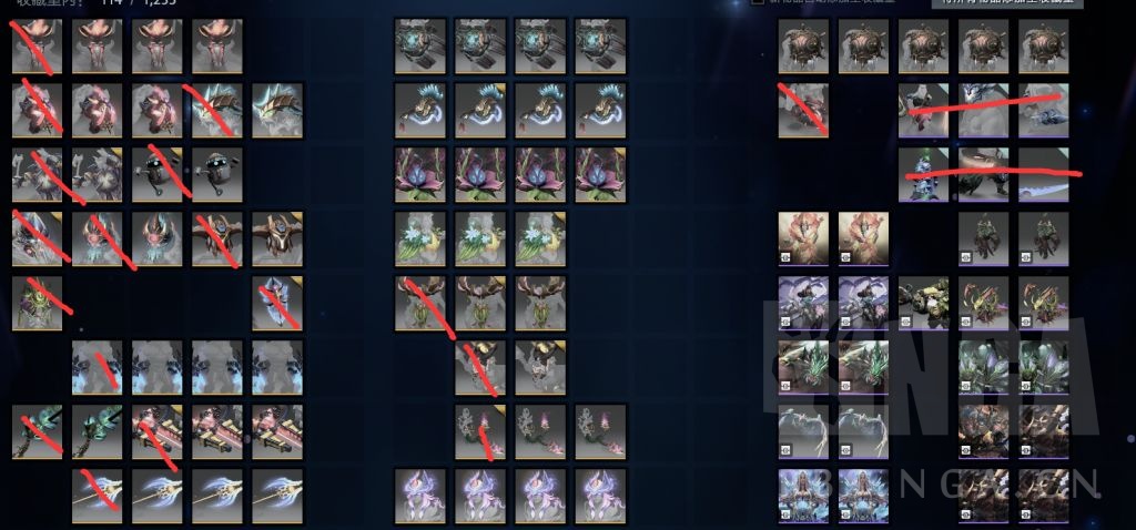 出TI10不朽和天陨诞套装/不朽 以及拆过的暴风领主的血统 NGA玩家社区