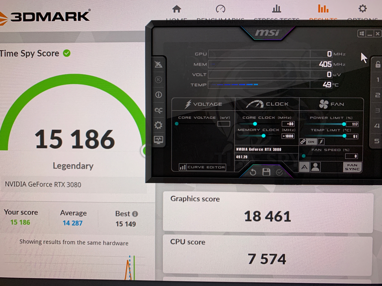 一般3080 3dmark 多少分？3080ti呢 NGA玩家社区