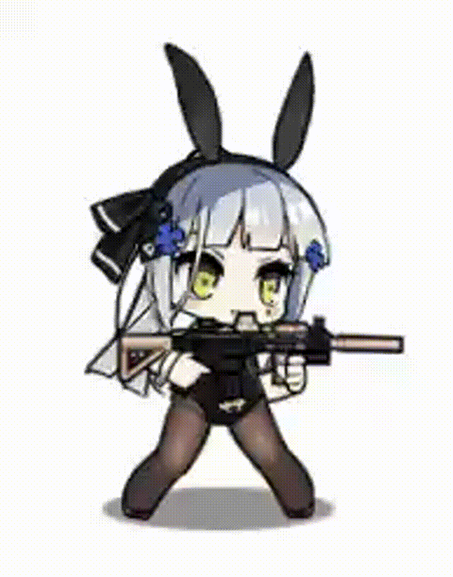 台服氵 hk416这个小人是bug还是彩蛋？ NGA玩家社区