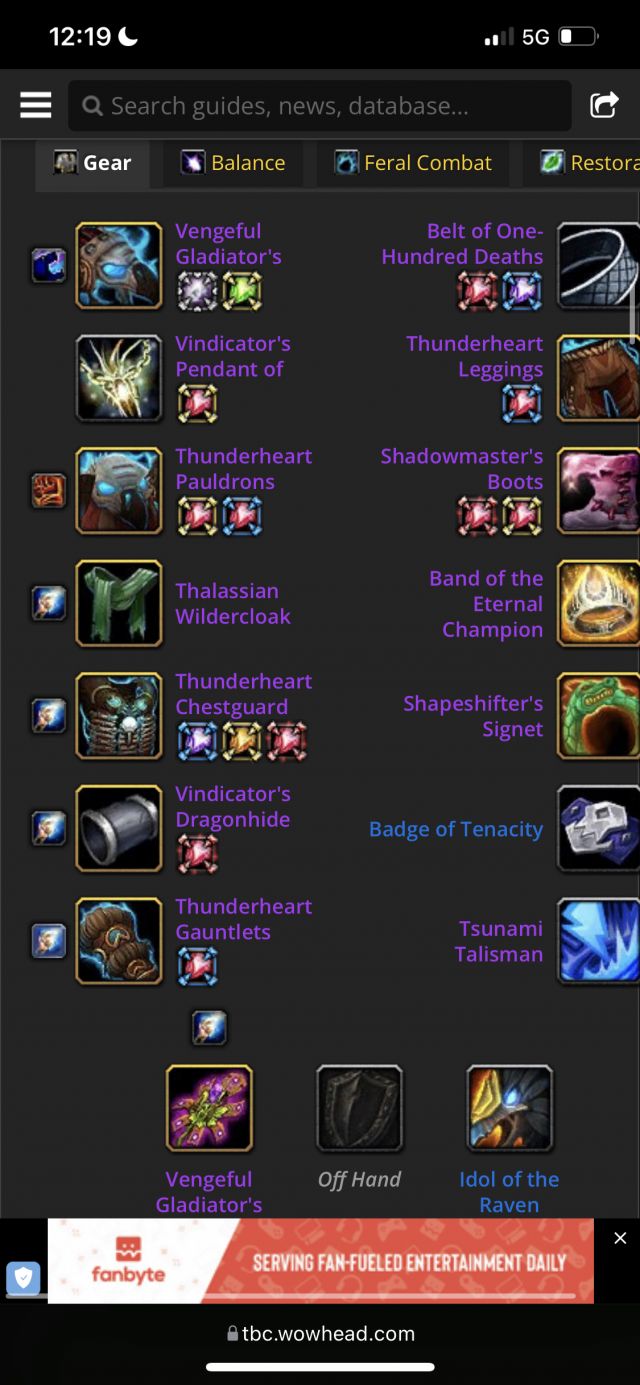 Wowhead的p3BIS攻略出来了，基本和预期一致，讲几个小差别 NGA玩家社区