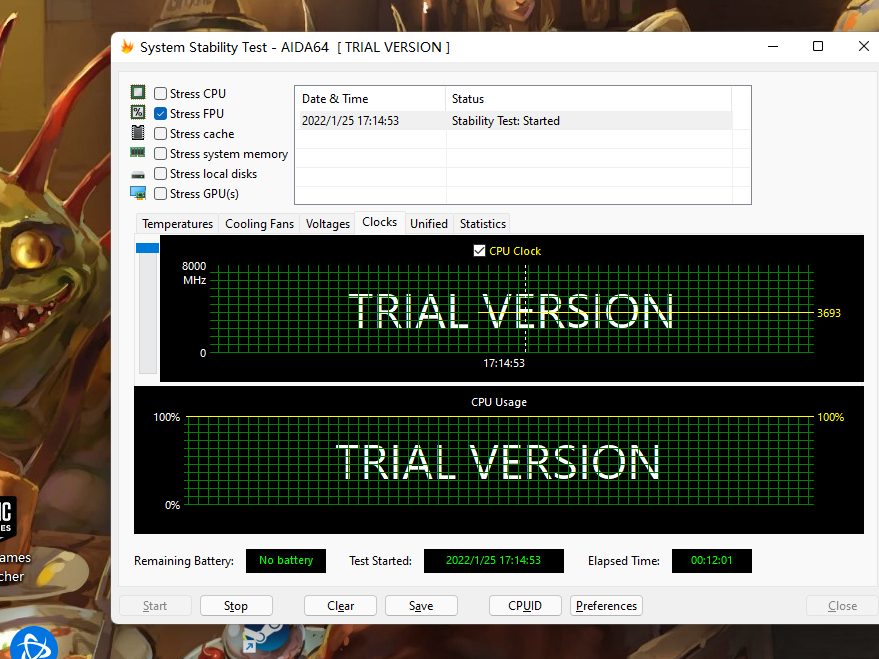 请问一下aida64烤机 cpu温度为什么上不来 NGA玩家社区