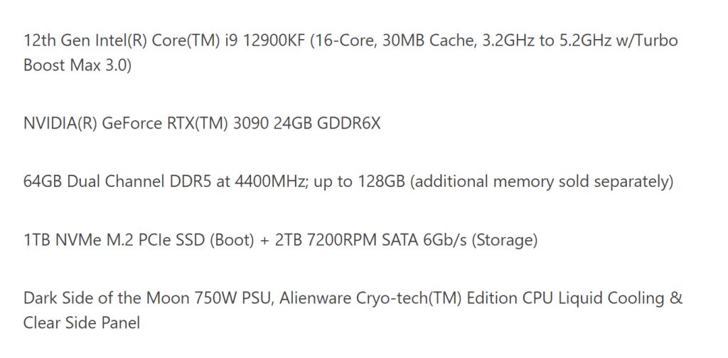 买了台外星人Aurora R13 带3090的，踏马的什么玩意儿 NGA玩家社区