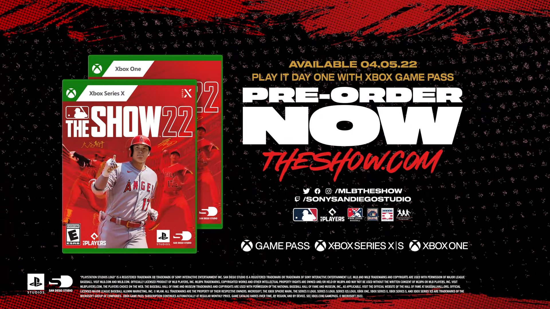 [与国内大多数玩家无关但是却很有趣的一则新闻]索尼第一方MLB The Show 22 4月5日发售，继续首发加入XGP，同时首次登录NS ...