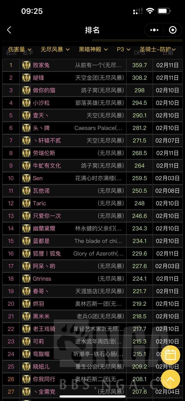 [PVE][70-防御][败家兔]图文详解：P3阶段团本打法、配装、天赋讨论(持续更新：2022年2月12日) NGA玩家社区