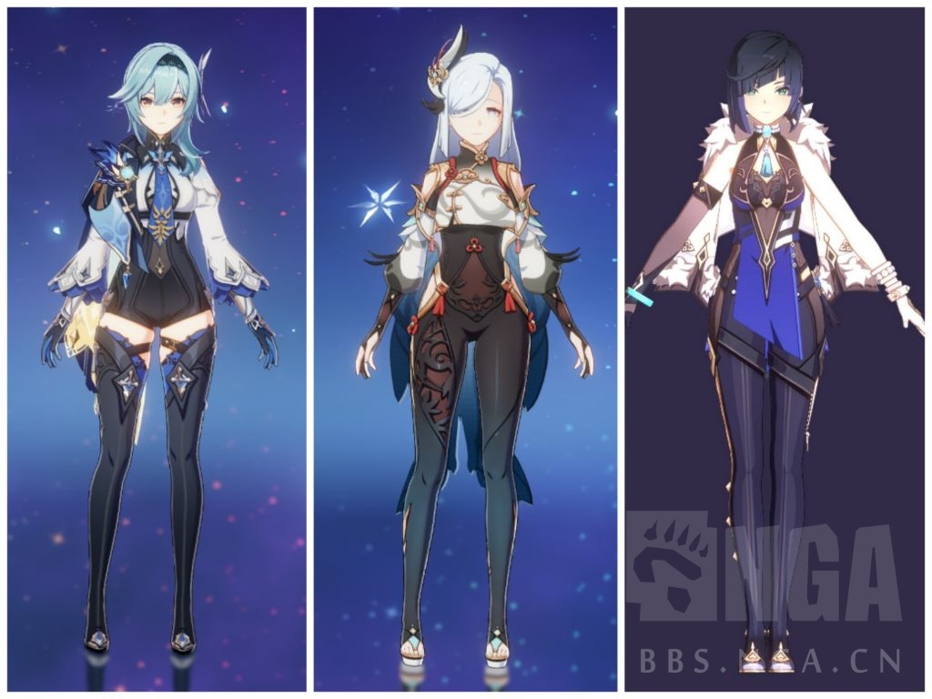 [其他讨论] 试图分析一下为什么觉得新角色们的美术存在问题 NGA玩家社区