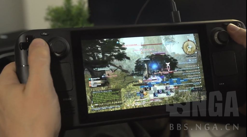 steam deck甚至能跑FF14 NGA玩家社区