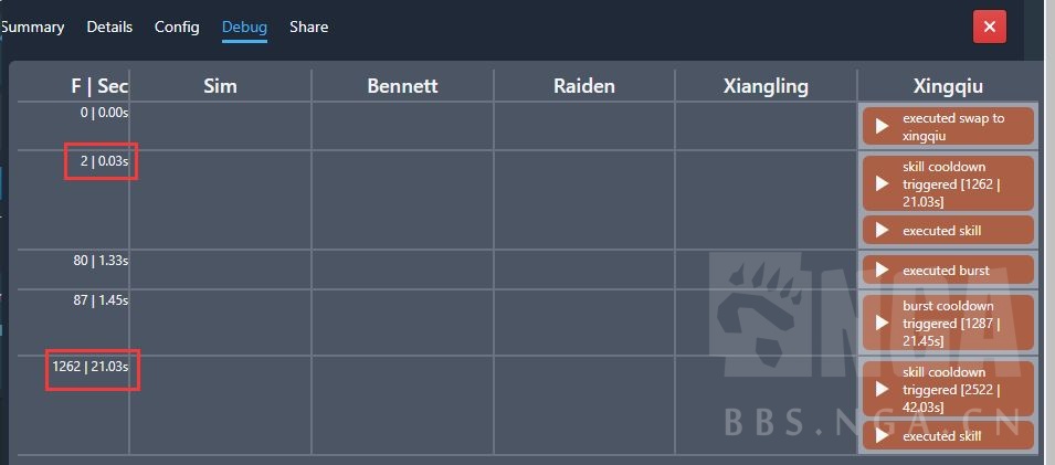 [抛砖引玉] [心得交流] 队伍DPS模拟器gcsim详细教程 178