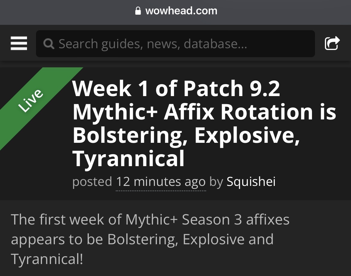 第三赛季第一周词缀 NGA玩家社区