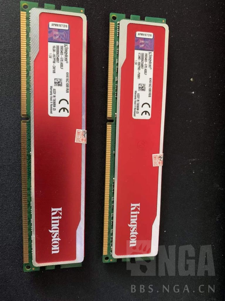 金士顿 ddr3 1600 ddr32400 马甲条 NGA玩家社区