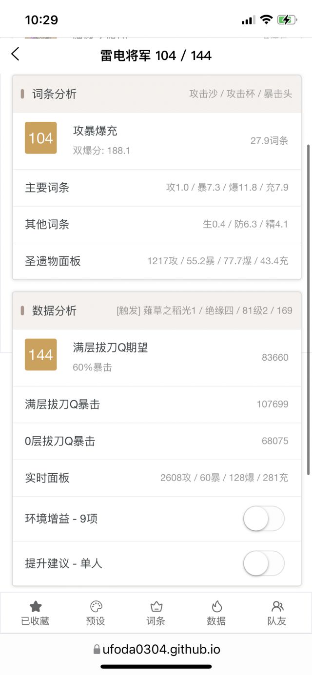 [闲聊杂谈]二命一精的雷神毕业面板是多少？满愿力裸拔刀大概多少万？ NGA玩家社区
