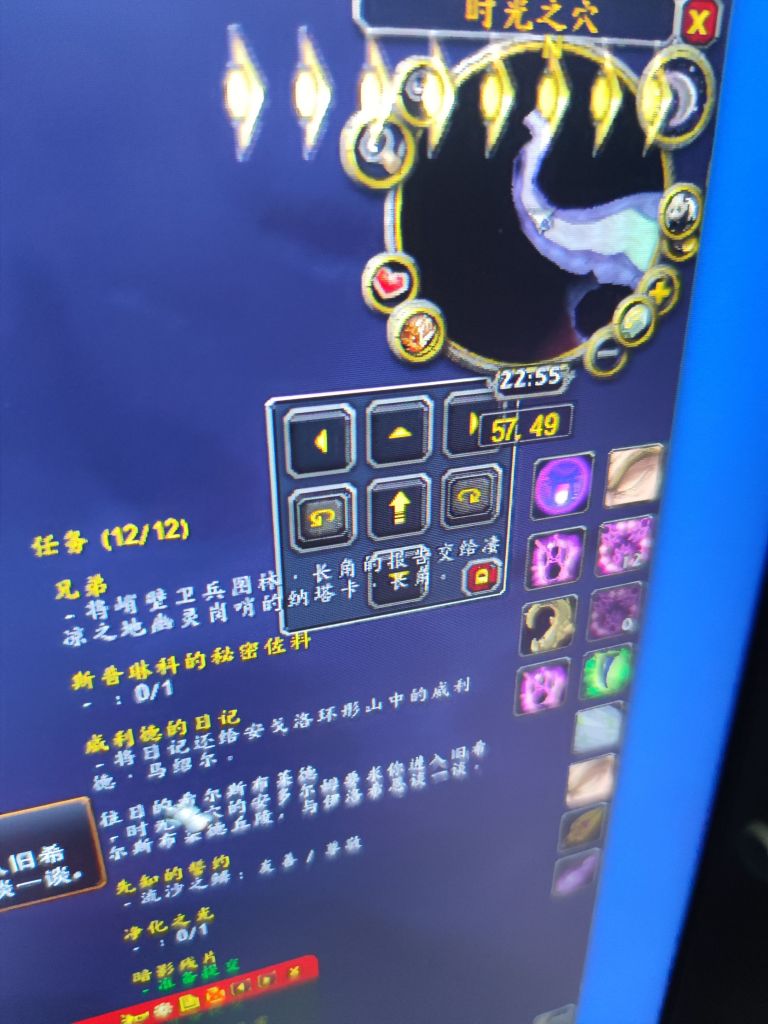 [这里是TBC问答区]求问方框几有上下左右箭头的这个是插件吗？ NGA玩家社区