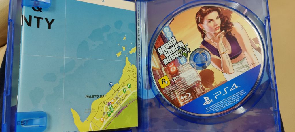 120出ps4 gta5，箱说全，港中带地图，走鱼 NGA玩家社区