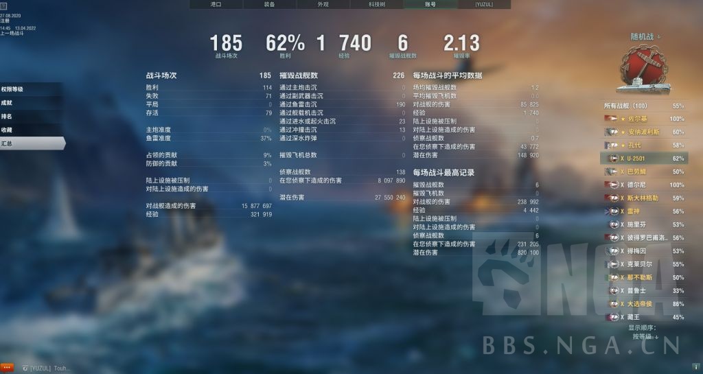 [U2501潜艇攻略Mark1狙击型] 个人经验分享 178