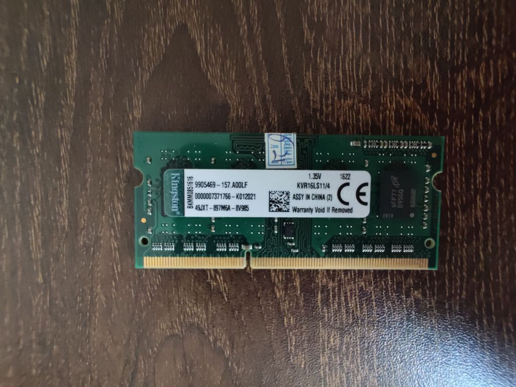 出一条DDR3L 1600 4G内存条 NGA玩家社区