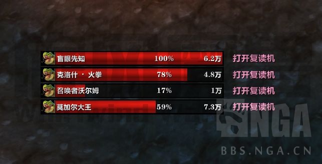 [WA代码] TBC 团本首领框架及目标提示(新增GLR，MSLD，ZAM,HS,BT,SW) NGA玩家社区