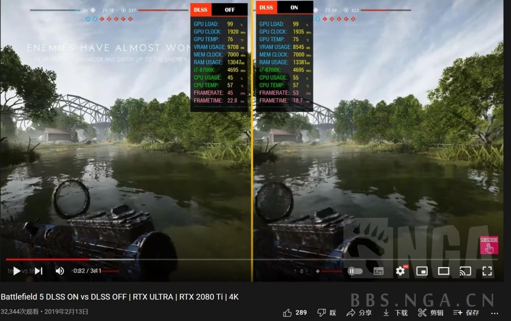 一直有个问题 1440P分辨率 开启DLSS 是不是对处理器的性能要求会变高？ NGA玩家社区