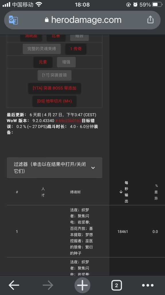 [增强PVE]最新的herodamage元素单体只差增强4%了 178