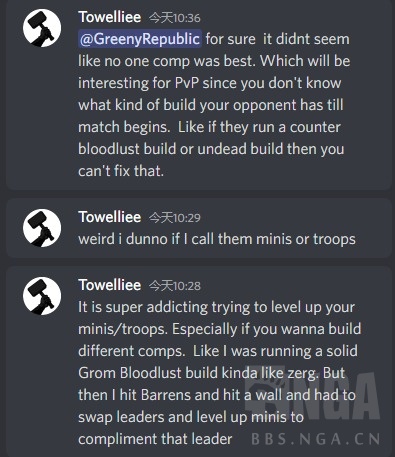 [破事氵] 外网魔兽大主播Towelliee玩到了游戏初版，表示看好 NGA玩家社区