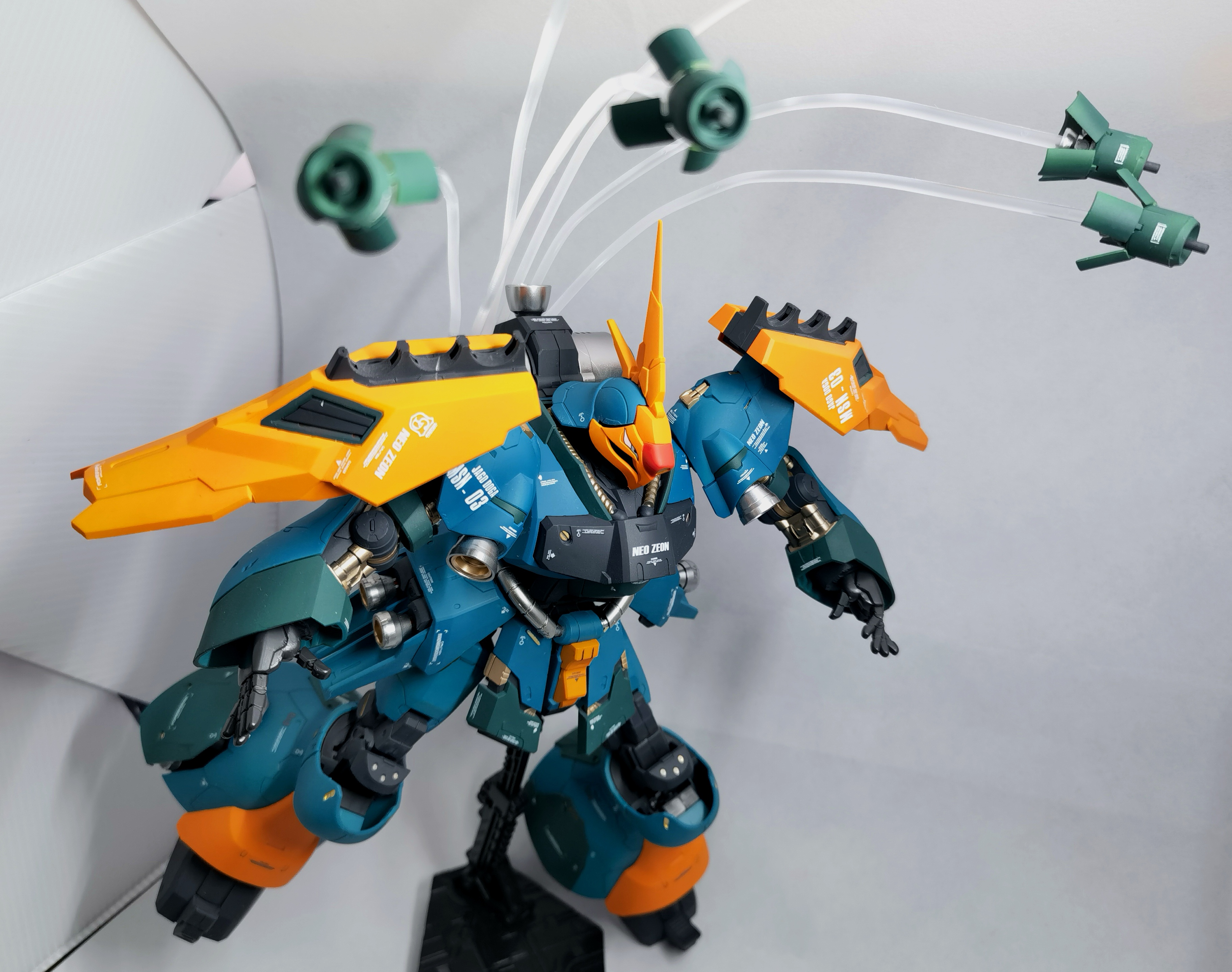 [拼装] 大班 8819 MG 乍得·多加(邱尼·卡斯机) ——绿鹦鹉 NGA玩家社区