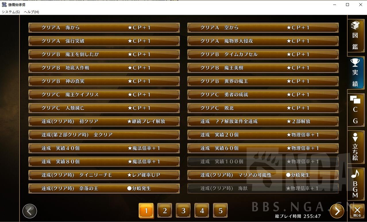 黄油游戏性的终点是ACT? NGA玩家社区