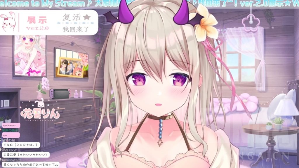 花云凛live2d 2.0真不错 NGA玩家社区