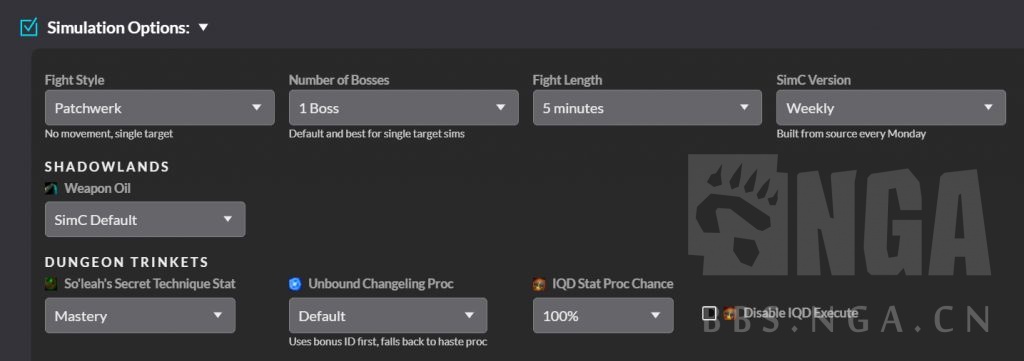 [SL PVE]Raidbots使用入门，附9.2法师三系各套路简明指南 178