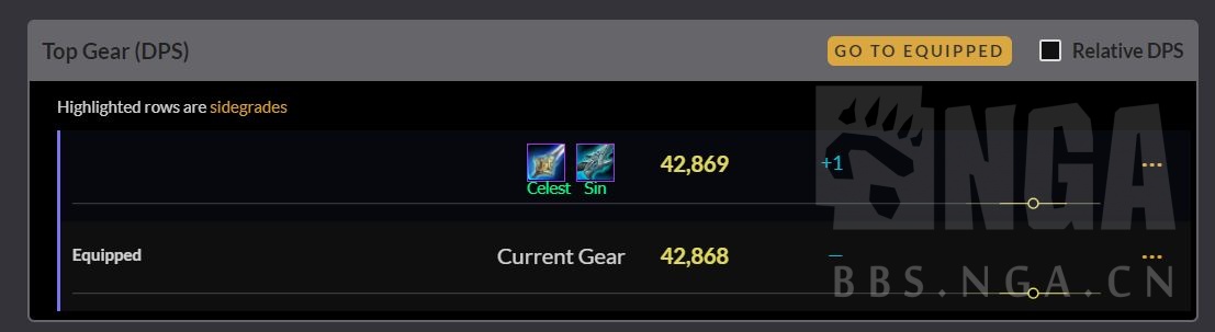 246黑夜边缘与278副手模拟比较 NGA玩家社区