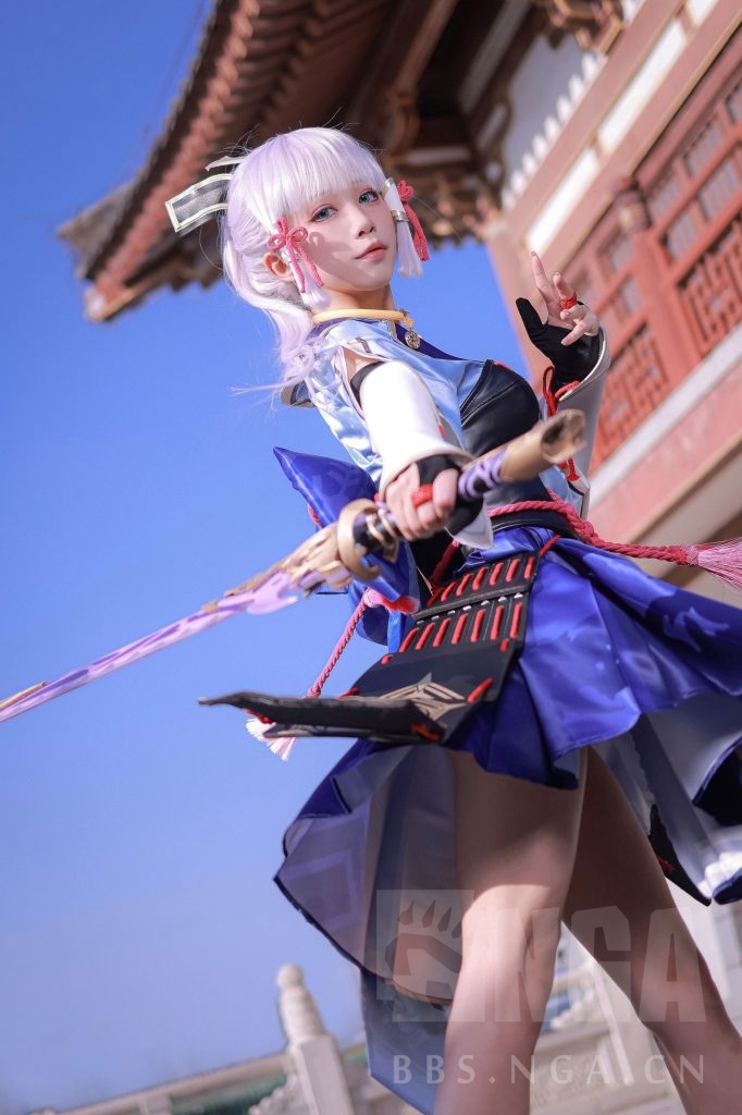 [外服搬运] [COS]这个神里绫华COSPLAY还原度挺高的 178