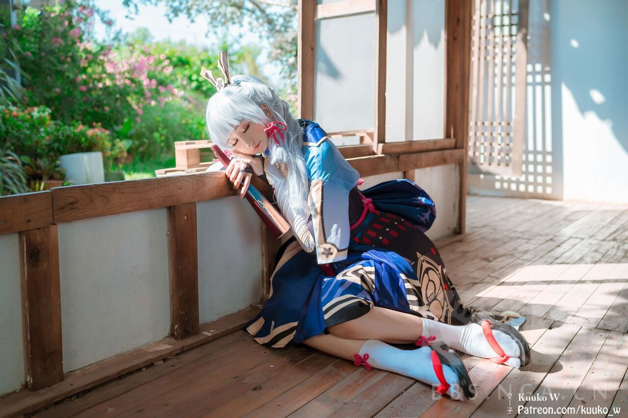 [外服搬运] [COS]这个神里绫华COSPLAY还原度挺高的 178