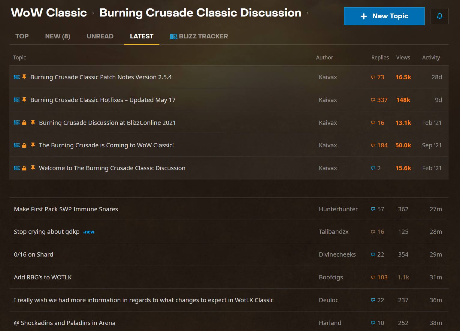 遗憾的是，美服论坛的TBC版块没啥人在抱怨难度。。。 178