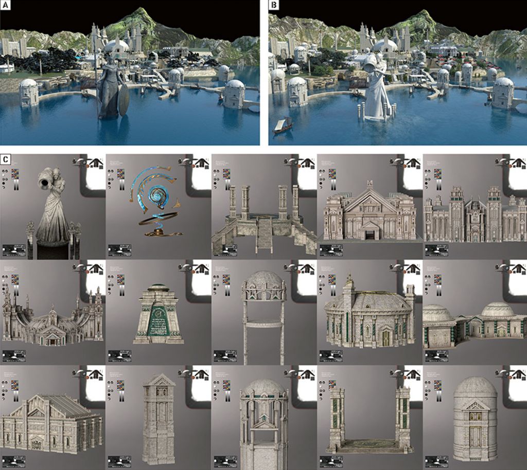 [中文翻译]FF14 3D美术访谈(下)——旧萨雷安与拉札罕的场景设计 178