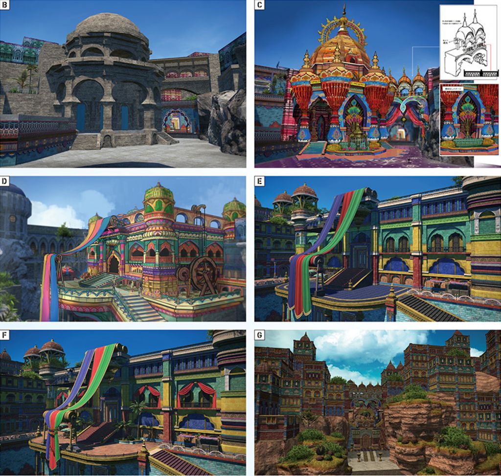 [中文翻译]FF14 3D美术访谈(下)——旧萨雷安与拉札罕的场景设计 178